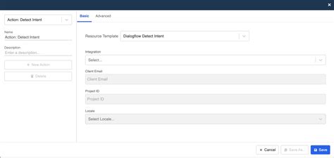 Create Chatbot With Dialogflow Integration WOZTELL Platform Documentation