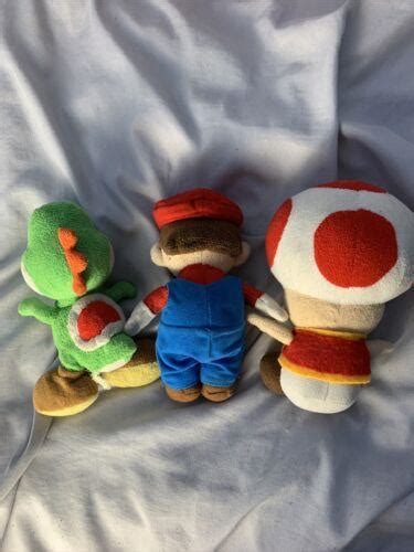 Rare Mario Party 5 Plush And Kellytoy Mario And Luigi Plush Lot