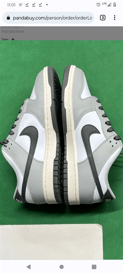 138¥ Vt Gray Dunks Anonymous Seller Pandabuy Rrepbudgetsneakers