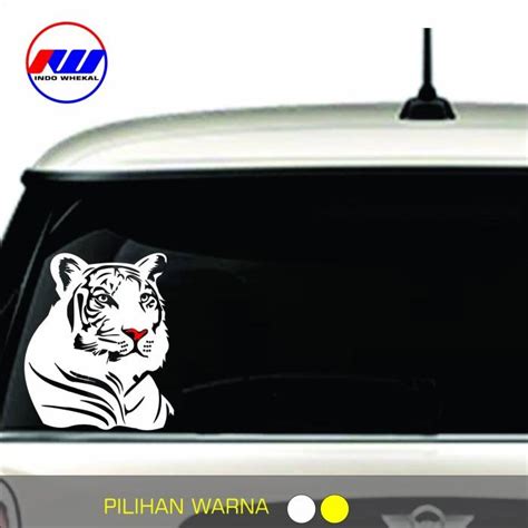 Jual Stiker Cutting Harimau Macan Shopee Indonesia