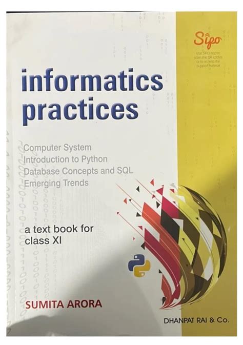 2023 Edition Informatics Practices Sumita Arora Books