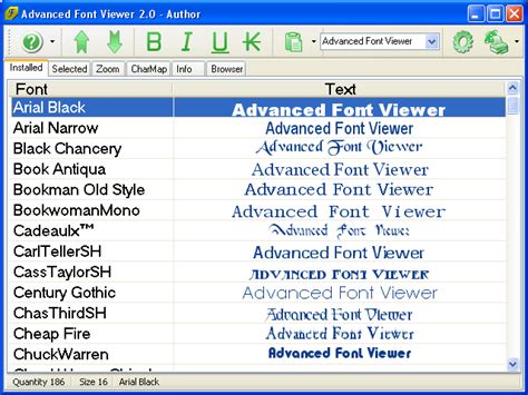 Font Viewer Font Character Map Advanced Font Viewer Download