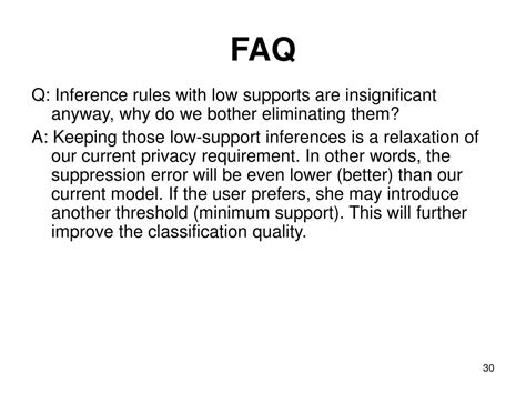 Ppt Template Based Privacy Preservation In Classification Problems