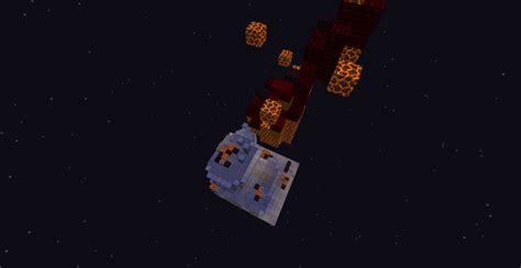 Meteor Shelter Chunk Challenge Minecraft Map