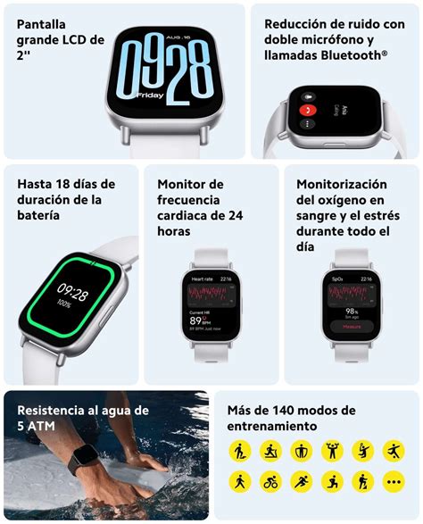 El Reloj Inteligente M S Vendido De Xiaomi Cae Por Debajo De Los Euros Pantalla De Y