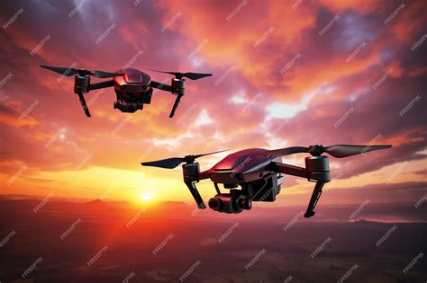 Premium Ai Image Unmanned Aerial Vehicle