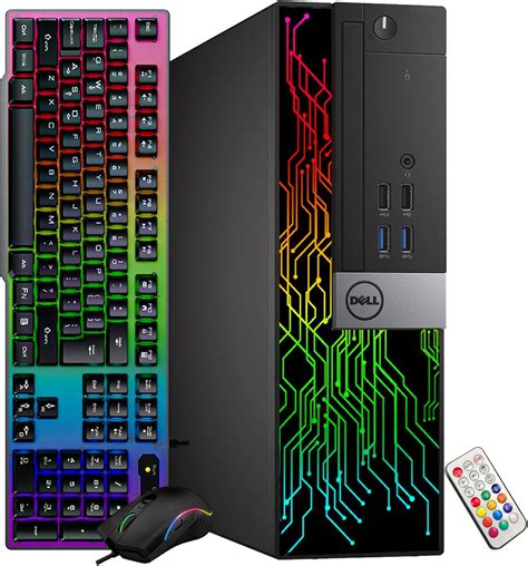 Amazon Com HP ProDesk Desktop RGB Lights Computer Intel Core I5 4570 3 2 GHz 8GB RAM 256GB SSD
