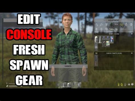 How To Edit Change Fresh New Player Spawn Gear Item Loot On DayZ Console PC Community