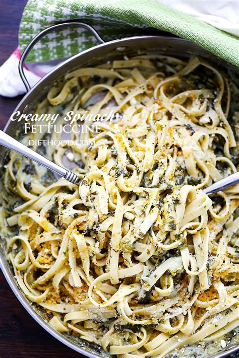 Spinach Fettuccine