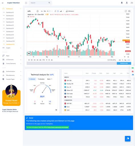 Crypto Tokenizer Ltr Light Dashboard 11 Multipurpose Themes