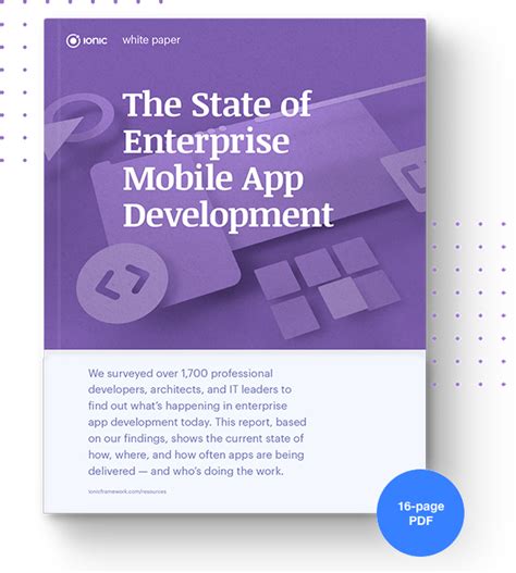 Ionic Framework 2020 Developer Survey