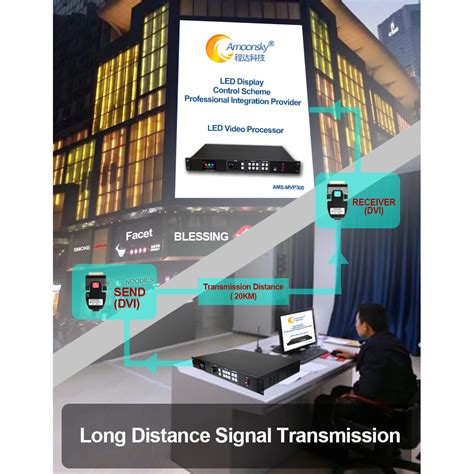 Led Video Wall Controller Led Screen Use MVP Led Controller Support USB Function For Rental