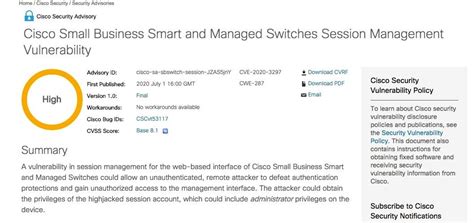 Flaw In Cisco Switches Allows Network Wide Ransomware And Hacking Attack In Small Business Patch