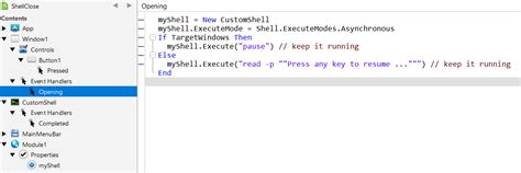 Shellclose Triggers The Completed Event General Xojo Programming Forum