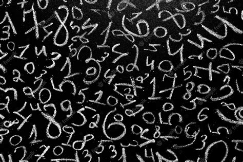 Premium Photo Seamless Pattern With Numbers