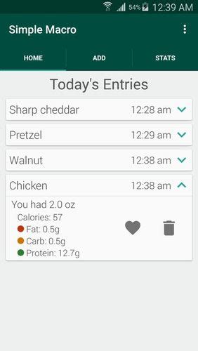Download Simple Macro Calorie Counter For Android Free Simple Macro Calorie Counter Apk For