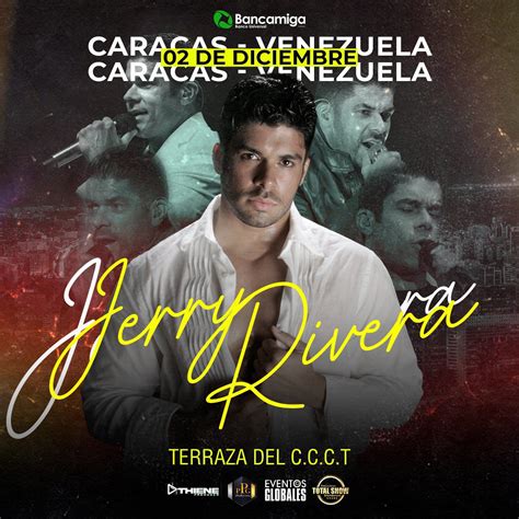 Jerry Rivera Llega A Venezuela Con Un Concierto Que Será Inolvidable Vip