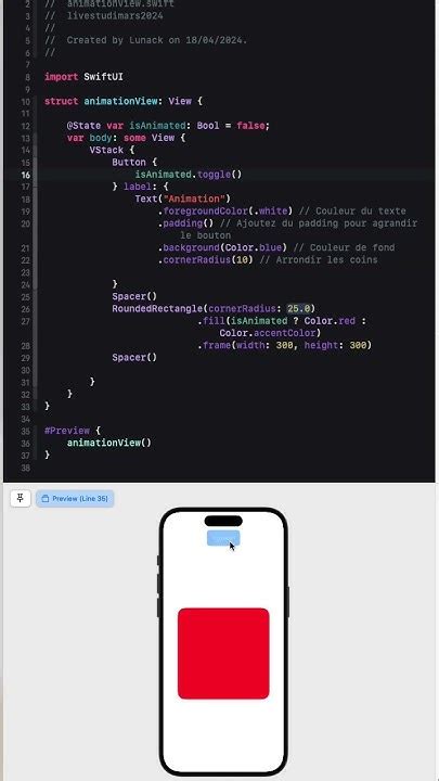 Animation Swiftui Coding Tutorial Programming Youtube
