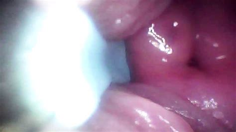 Recorded Close Up Of A Womans G Spot The Camera Probe Goes Deep Into Her Xhamster