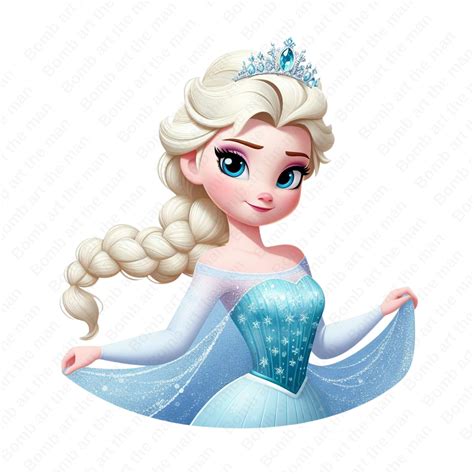 Frozen Princess Clipart Princess Elsa Clipartelsa Png Instant