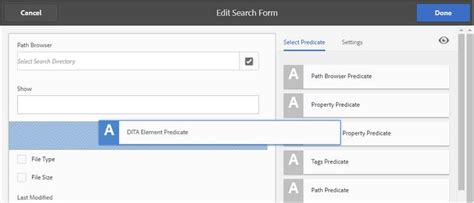 Configure Search For Aem Assets Ui Adobe Experience Manager