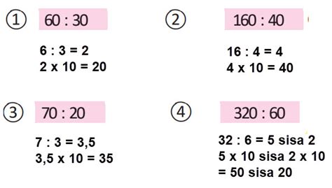 Pembagian Dengan Bilangan Angka Bagian Mikirbae