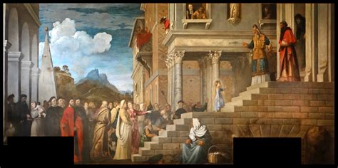 Titians Presentation Of The Virgin In The Temple