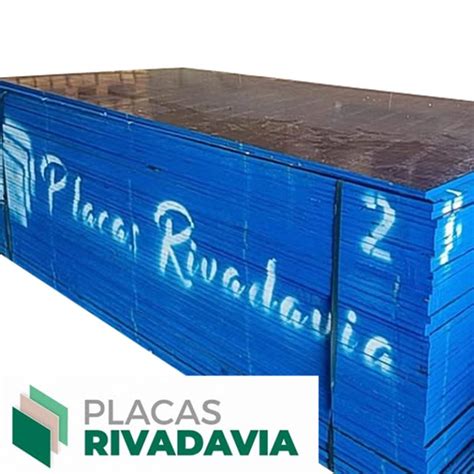 Placa Fenólico Con Film De Placas Rivadavia 18 Mm De 122 X 244 Cm