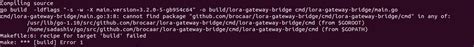 compiling the lora gateway bridge source code chirpstack gateway bridge chirpstack community