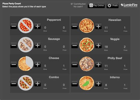 Pizza Party Count For Claris Filemaker Luminfire