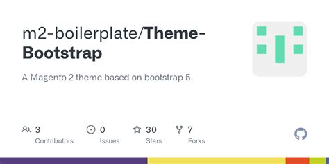 github m2 boilerplate theme bootstrap a magento 2 theme based on