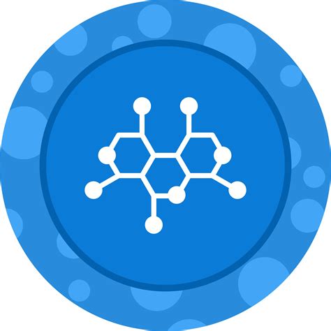 Molecule Structure Vector Icon 17513098 Vector Art At Vecteezy