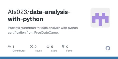 GitHub Ats Data Analysis With Python Projects Submitted For Data Analysis With Python