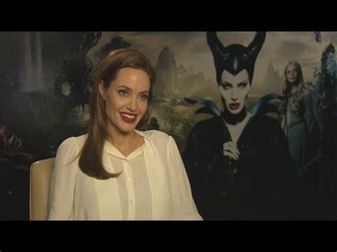 Angelina Jolie Interview Maleficents Leather Costumes And British
