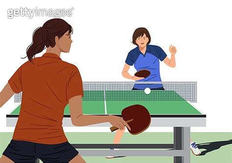 탁구라켓 이미지 게티이미지뱅크