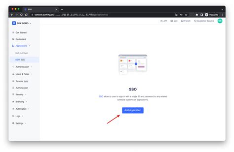 Implement Single Sign On Between Mutiple Applications Authing Docs