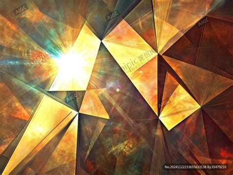 Ai创作图立体几何光影装饰画 钻石光芒印花图案 宝石炫酷背景 水晶片背景底纹 晶格化背景 晶格破碎背景 炫酷菱形背景 高清金色几何背景墙 几何光影背景墙 晶体化背景 绚丽几何 几何光玩 汇聚