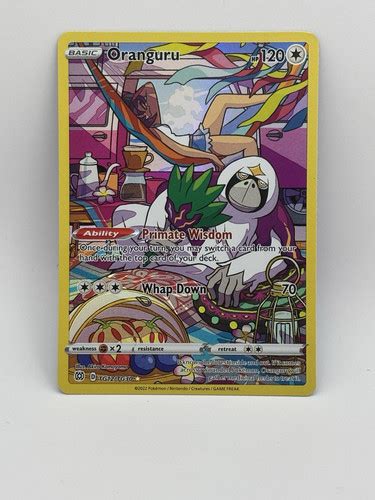 Oranguru Tg12 Tg30 Swsh09 Brilliant Stars Trainer Gallery Holo Pokemon Ebay