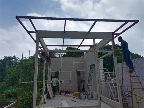 Acp Sheet With Ms Framework For Building Use Constructional