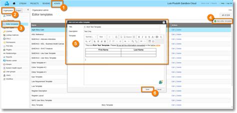 Editor Templates Steps On How To Create A Rich Text Template For A