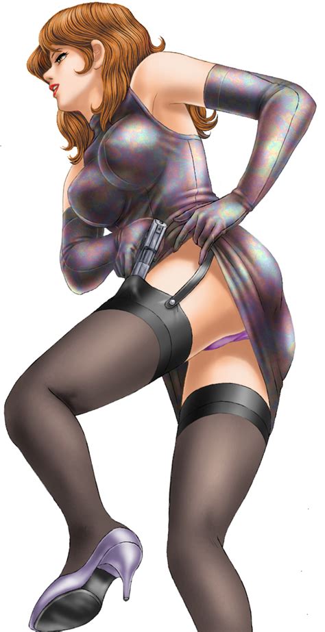 Mine Fujiko Lupin Iii Drawn By Totenderfuhrer Danbooru