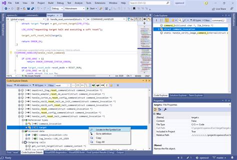 Understanding High Level Code Structure With Codeexplorer Visualgdb Tutorials