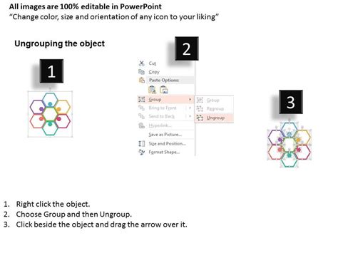 Number Banners Infographic Circular Layout Powerpoint Template
