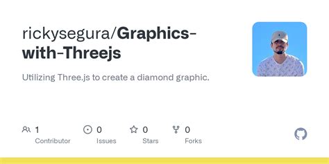 Github Rickyseguragraphics With Threejs Utilizing Threejs To Create A Diamond Graphic