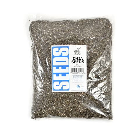 Chia Seeds 1kg Buy Online Today At Sous Chef Uk