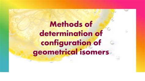Unit Ii Geometrical Isomerism Pdf Chemistry Science