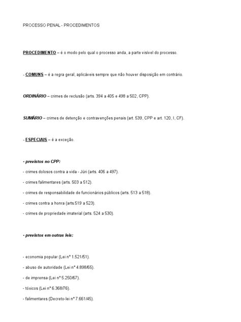 Fases Do Processo Penal Download Grátis Pdf Confissão Jurídico Réu