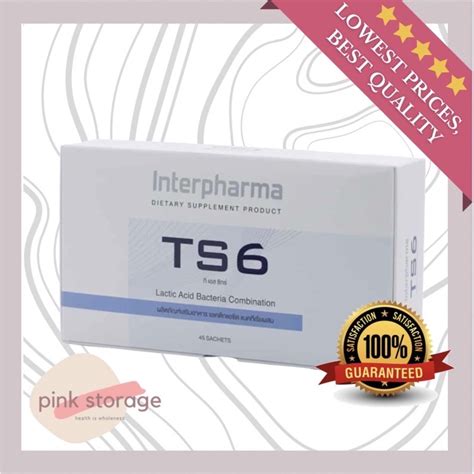 Ts6 Probiotics ของแท้จาก Interpharma หมดอายุ Nov 2026 Shopee Thailand