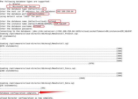 Configure SQL Server Express 2008 R2 Instance To Host The VCloud
