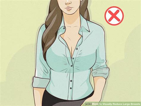 How To Visually Reduce Large Breasts Steps With Pictures
